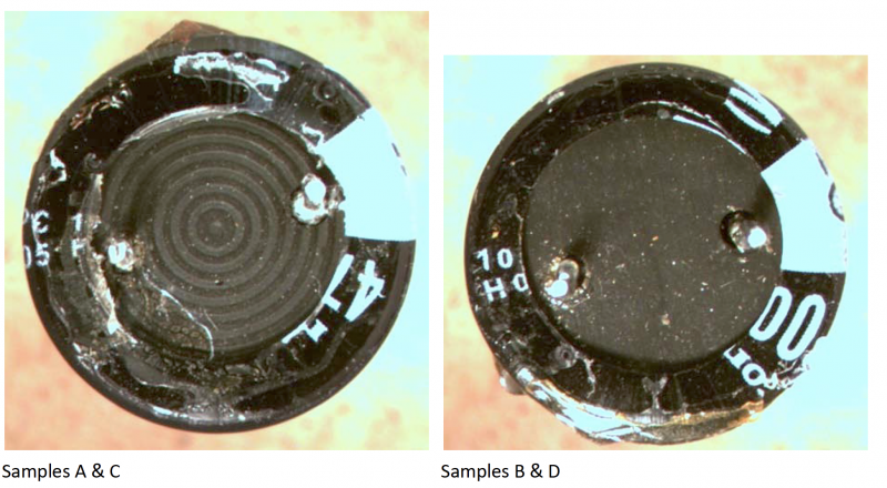 Counterfeit Capacitors - SEM Lab Inc.
